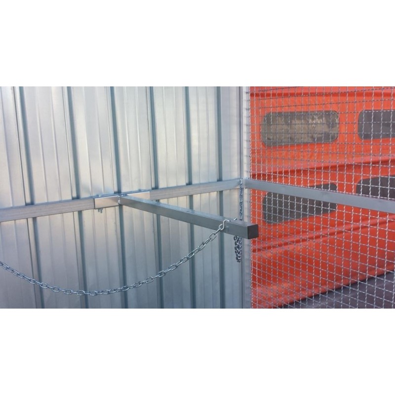 Box avec plancher 24 bouteilles de gaz